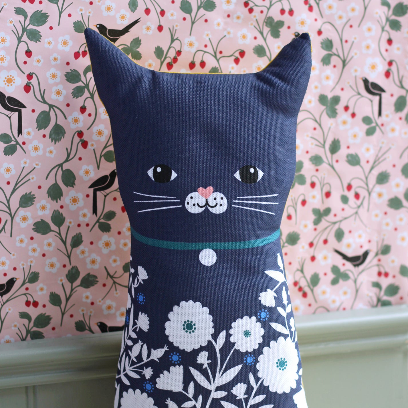 Cat Cushion Doll, 5 colours – Sian Summerhayes
